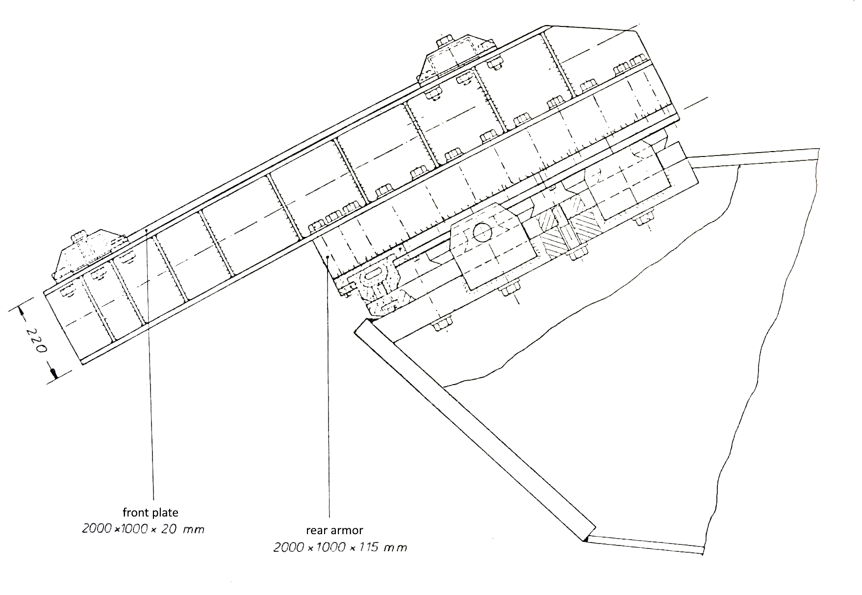 German experimental armor development, part I: target arrays for trial ...